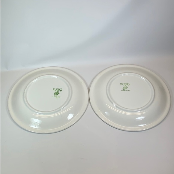 Furio | Dining | Furio Italy Dinner Plates Set 2 Purple Blue Green ...